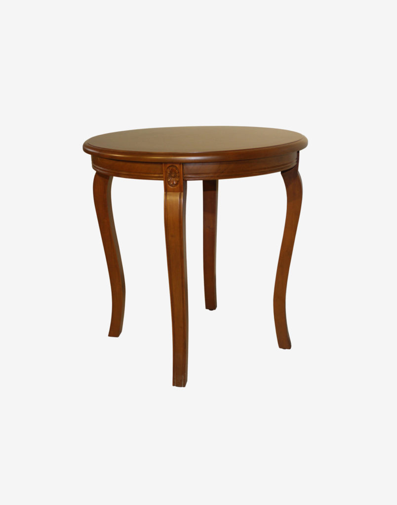 Round side table - Focolare Carpentry - Furniture Manila, Philippines