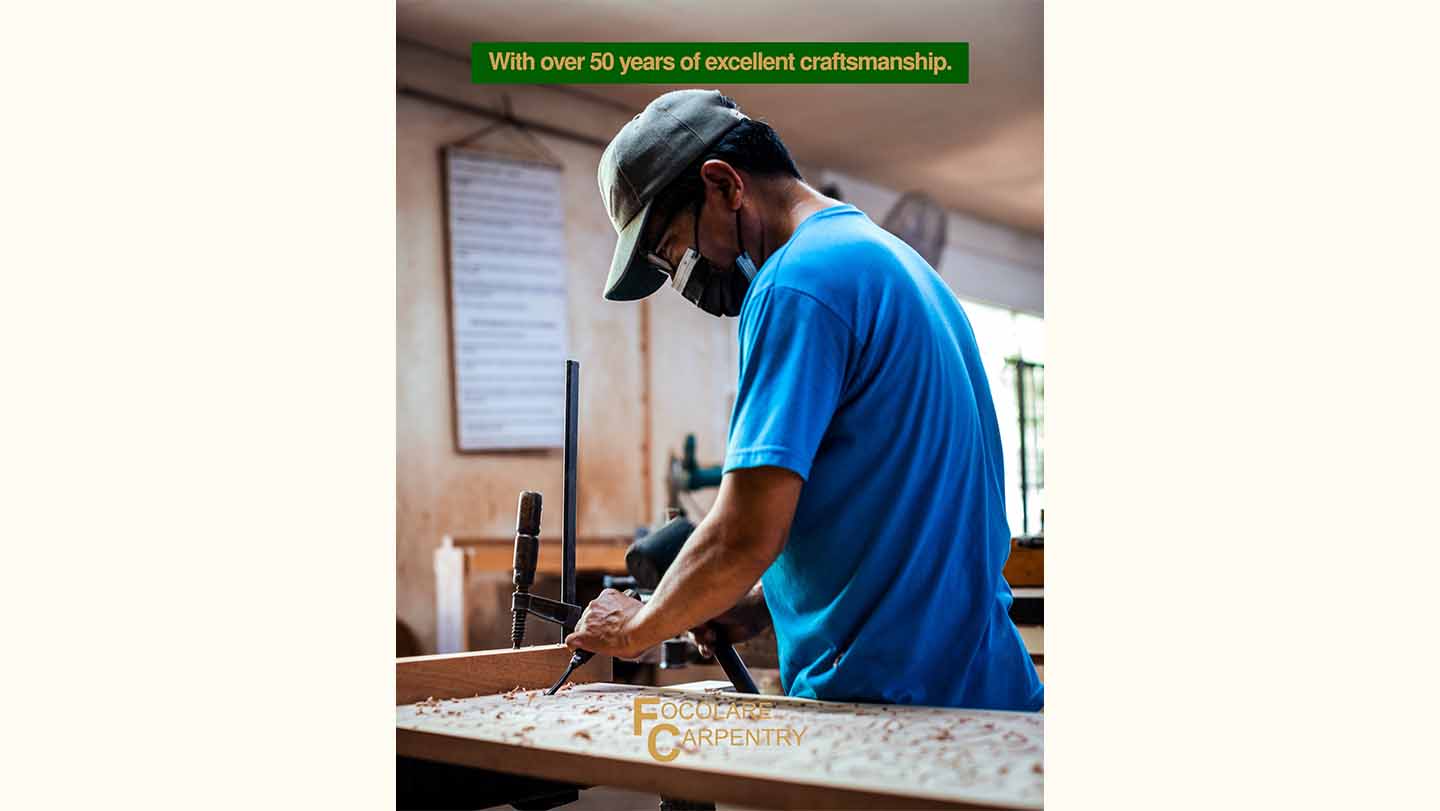 Expression of our love - Focolare Carpentry
